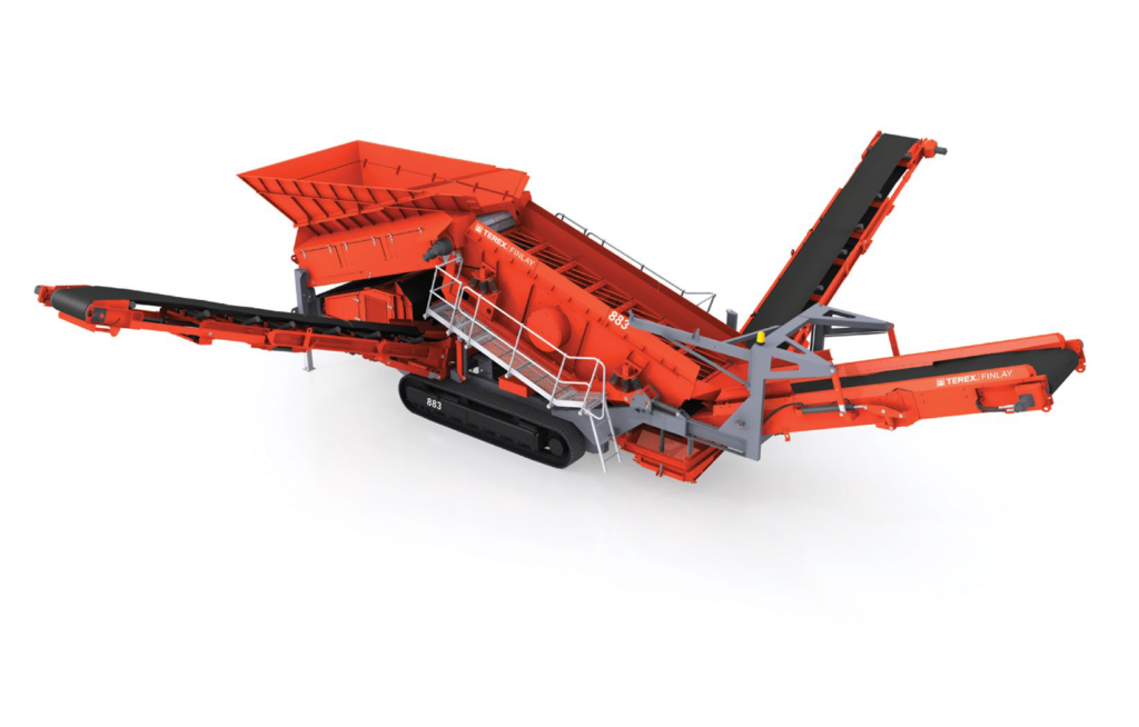 Terex Finlay 883 - Schudzeef huren - Smet Rental