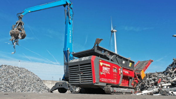 Hammel VB 750DK mobile shredder for rent - Smet Rental